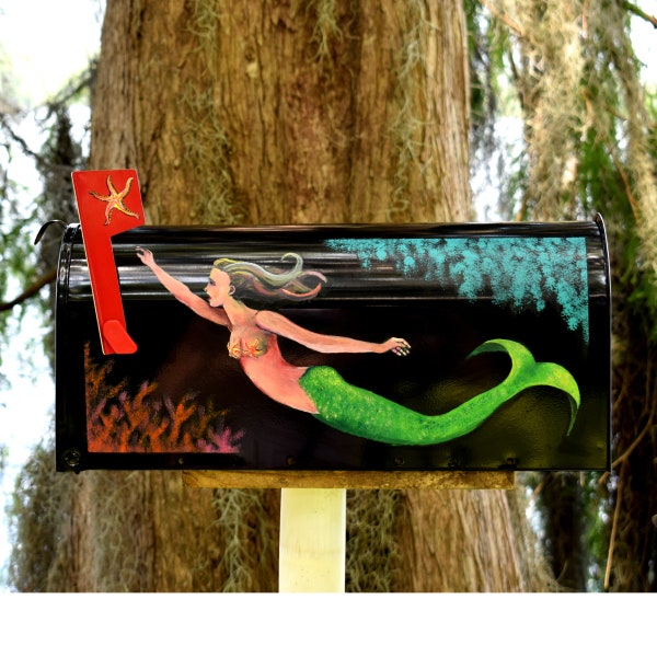 Hand Painted Mailboxes - Etsy
