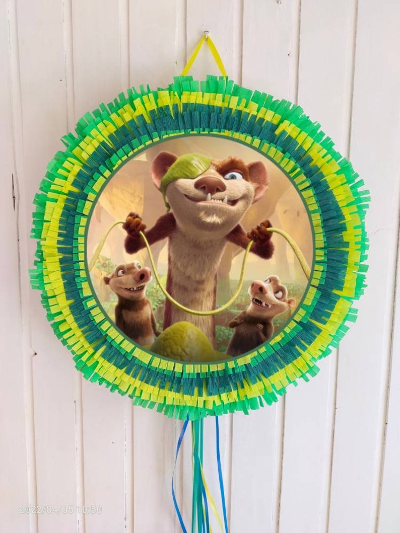 Piñata Ice Age Buck Wild 2022 Birthday Party Supplies Pull - Etsy