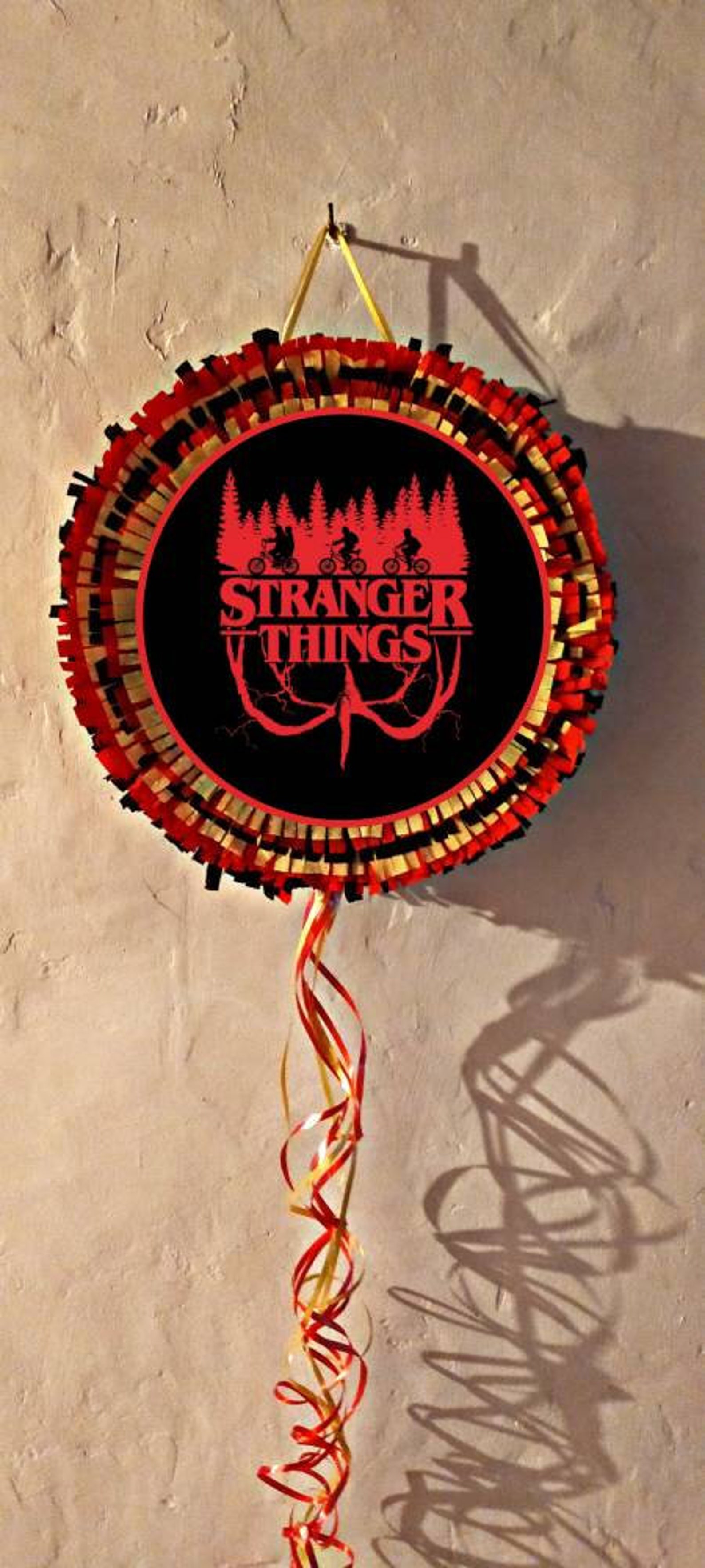 Party Piñata Stranger Things Pull String HANDMADE | Etsy