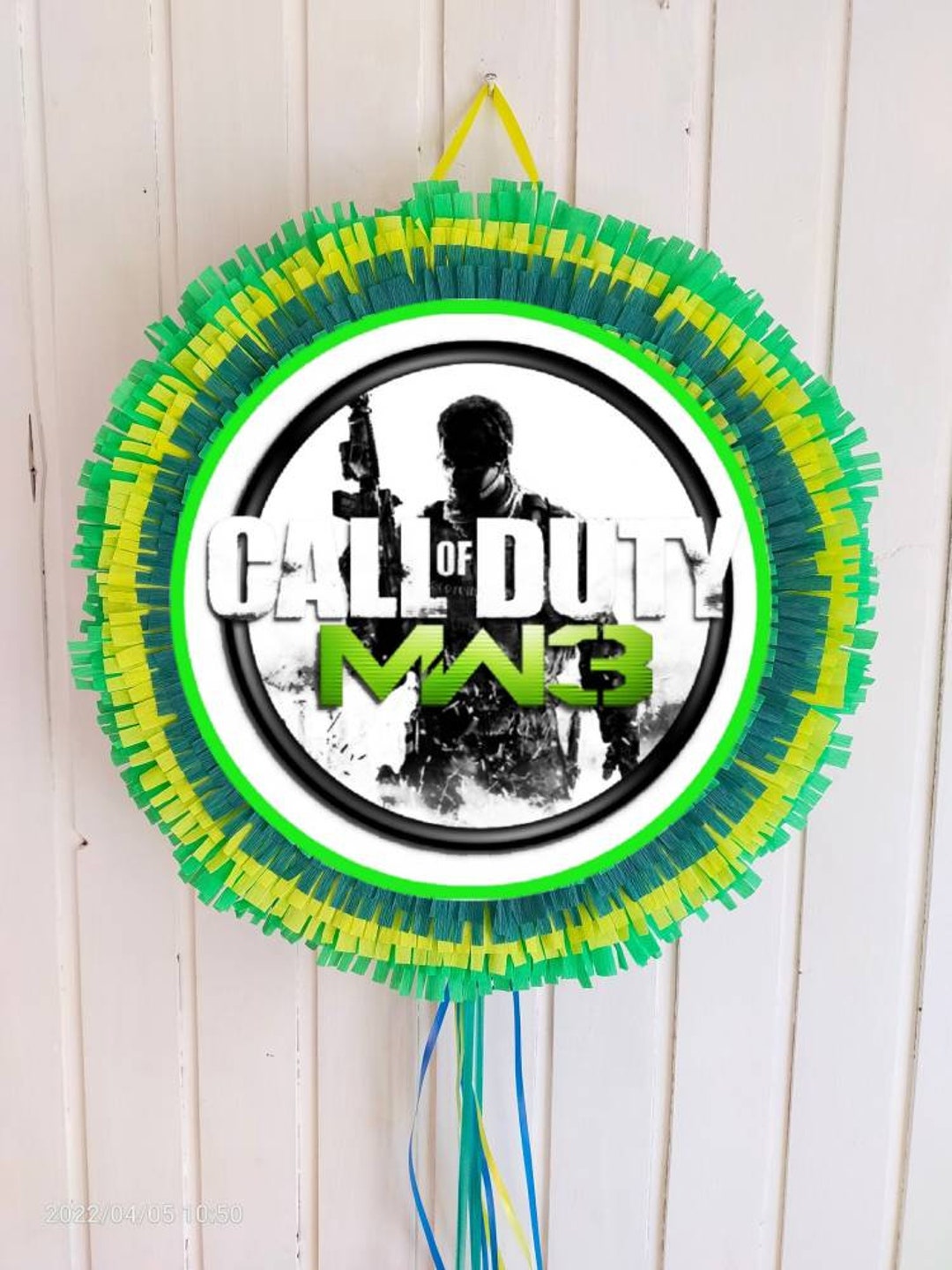 Piñata call OF Duty MW3 Birthday Party Supplies - Etsy