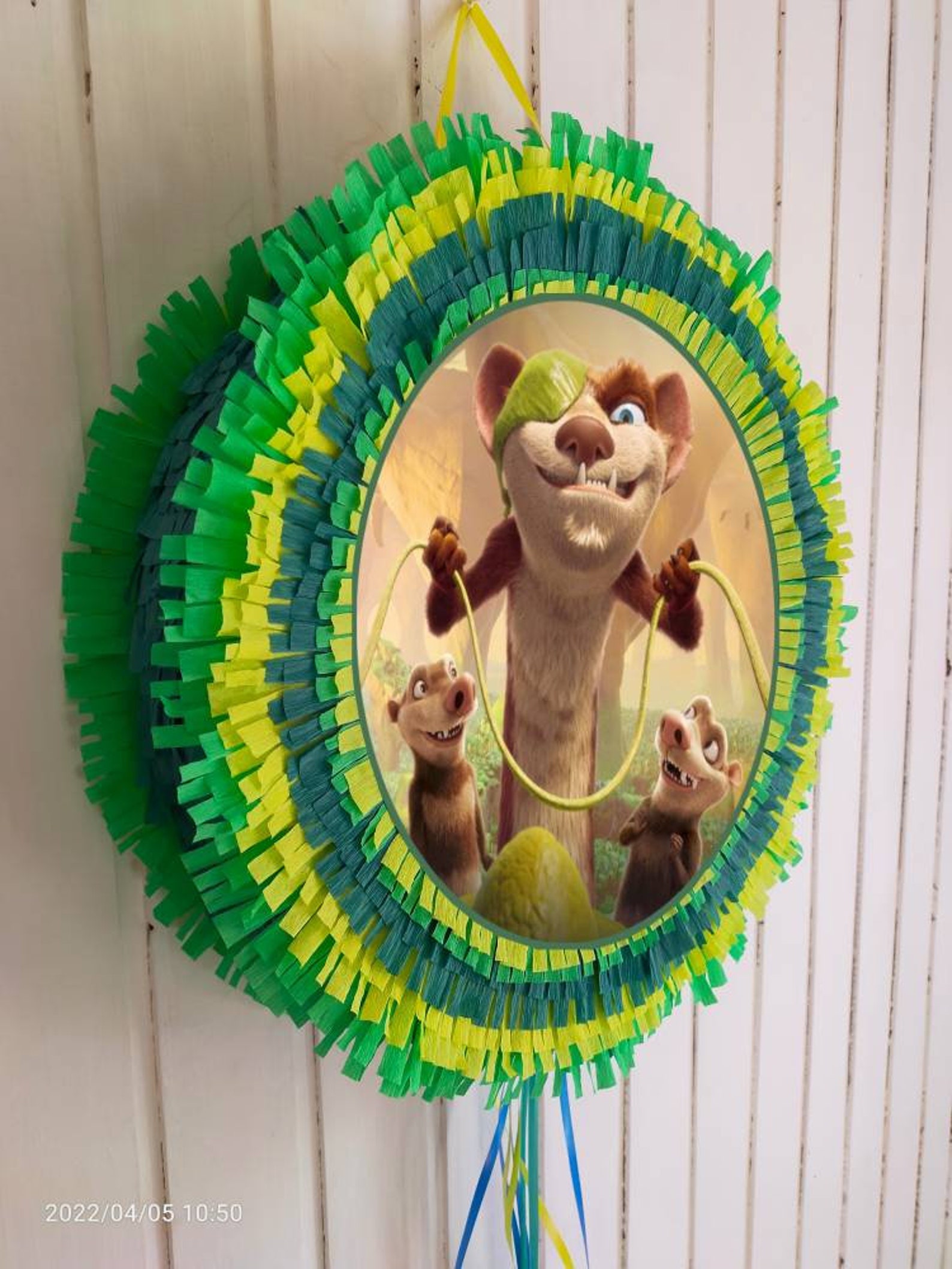 Piñata Ice Age Buck Wild 2022 Birthday Party Supplies Pull - Etsy