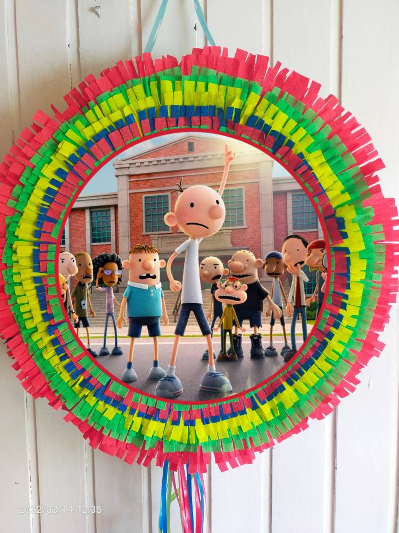 Piñata Diary of a Wimpy Kid Birthday Party Supplies Pull - Etsy