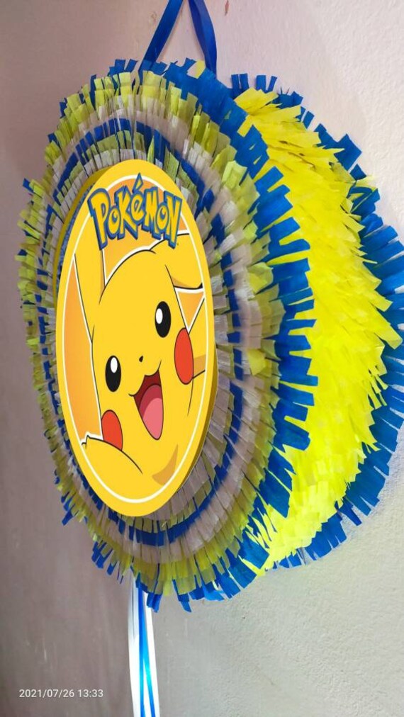 Paper & Party Supplies Pikachu inspired Pinata Pokemon Party Supplies ...