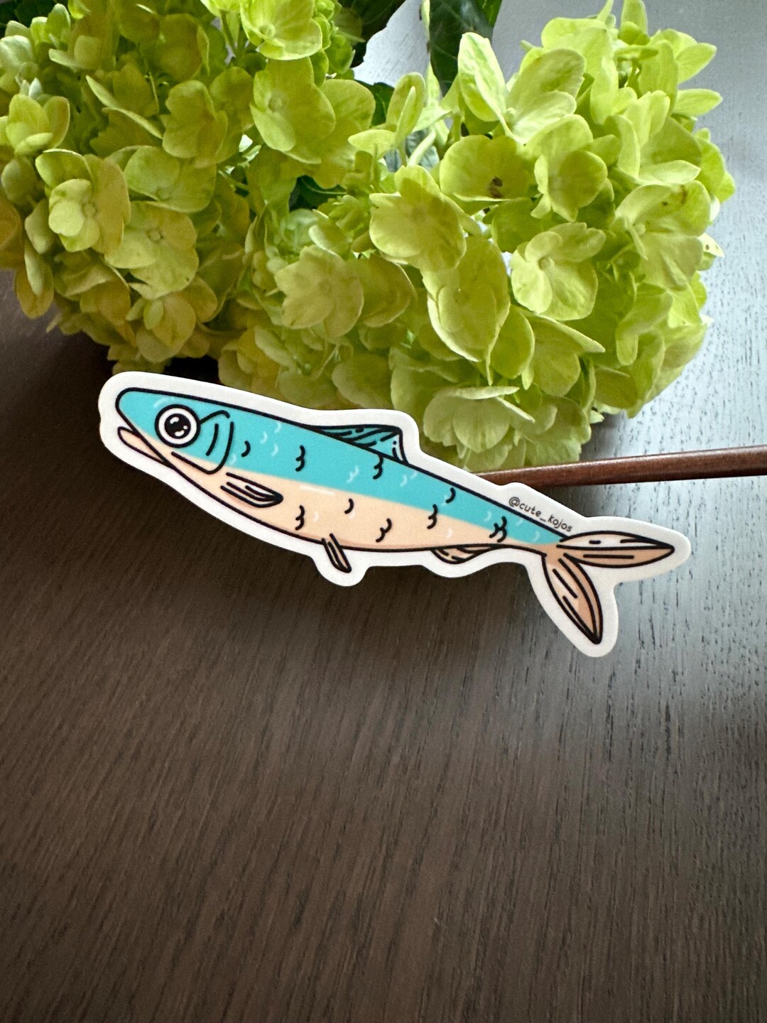 Pastel Anchovy Matte Sticker – Pizza’s Cutest Companion - Etsy
