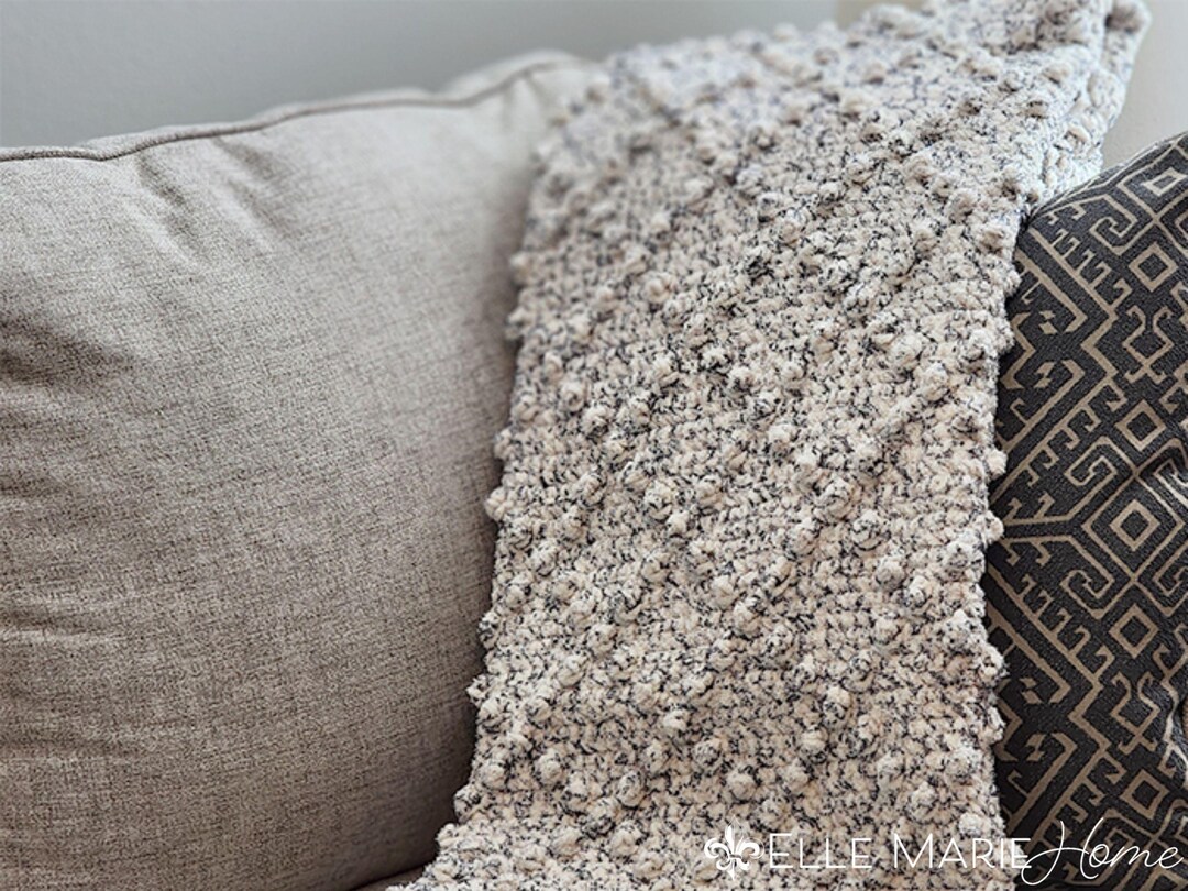 Modern Diamonds Crochet Blanket Pattern - Etsy