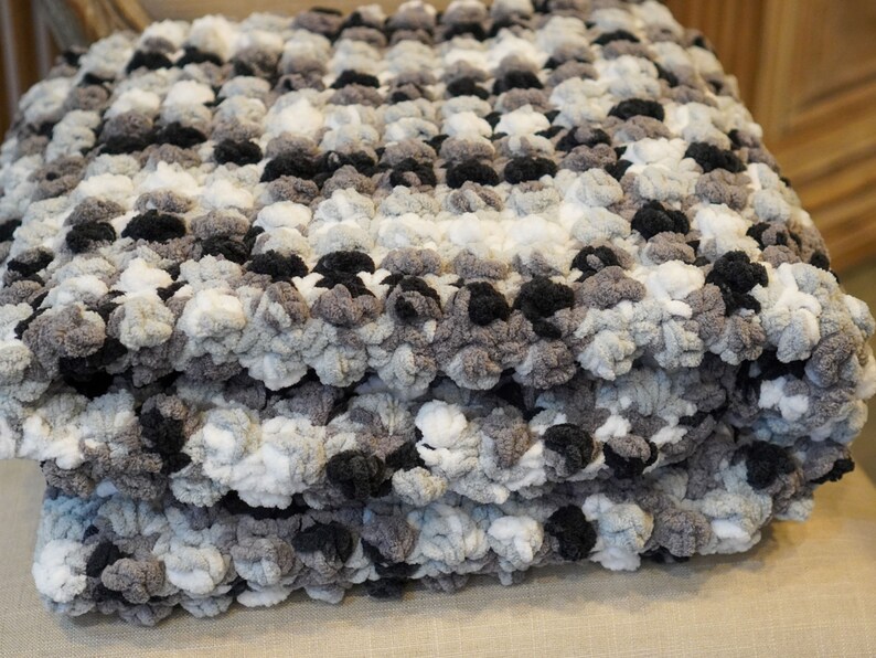 Quick Berry Stitch Crochet Blanket Pattern - Etsy