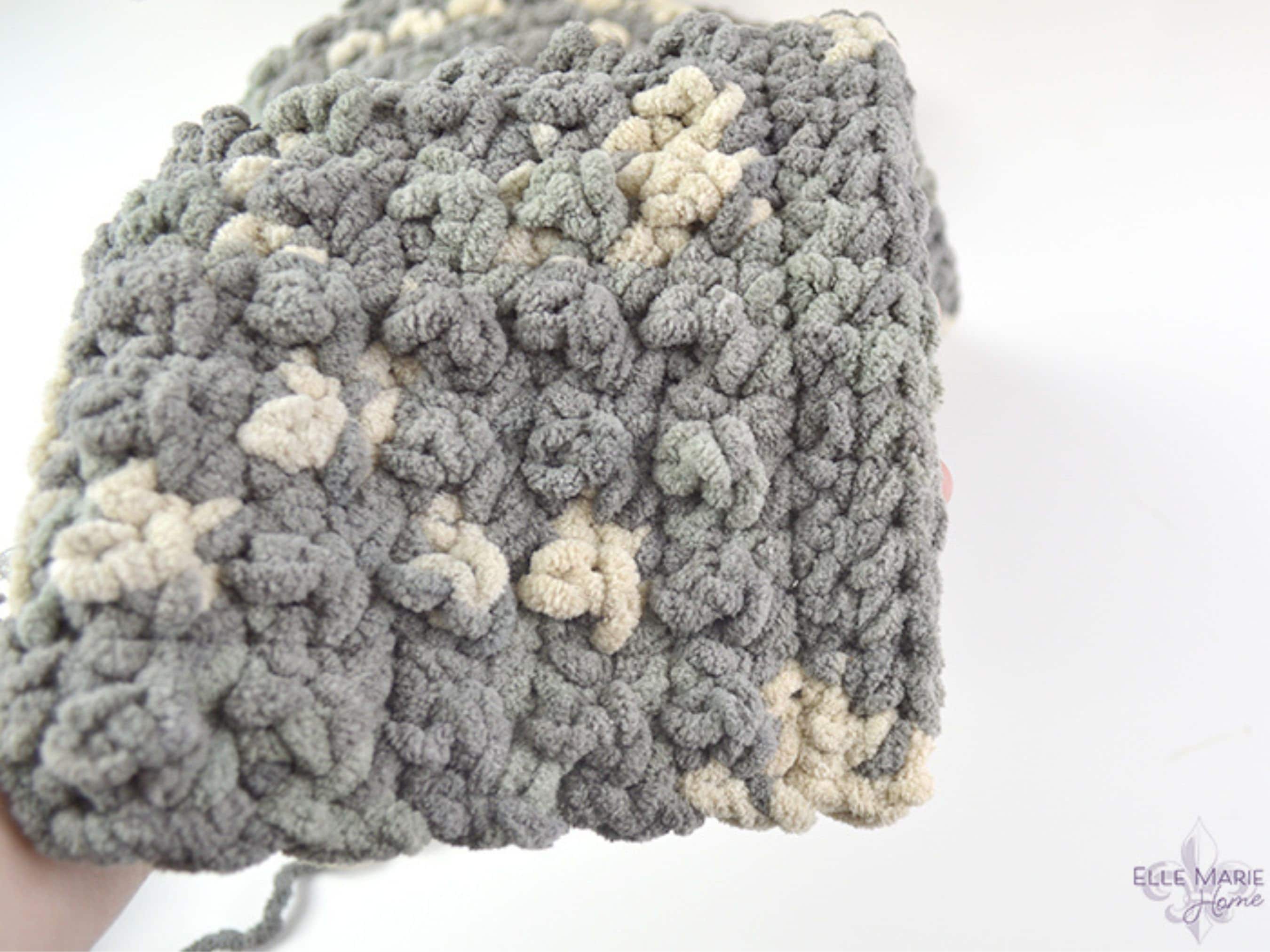 Camo Look Crochet Blanket Pattern - Etsy