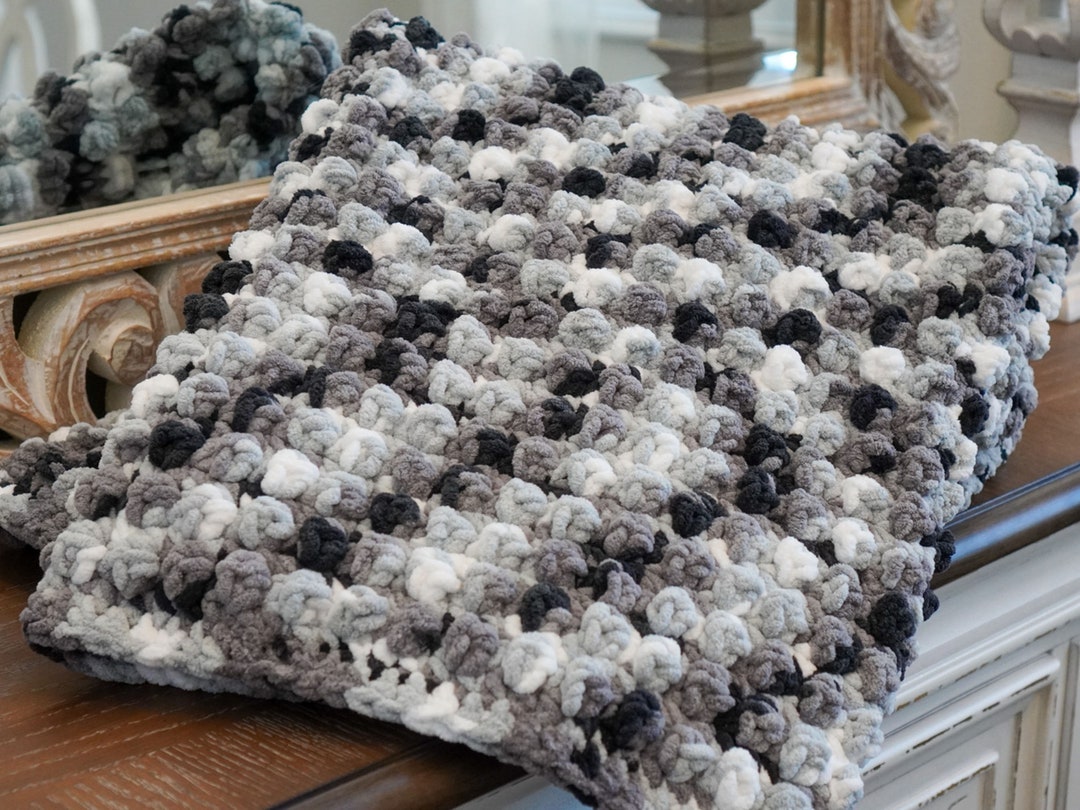 Quick Berry Stitch Crochet Blanket Pattern - Etsy
