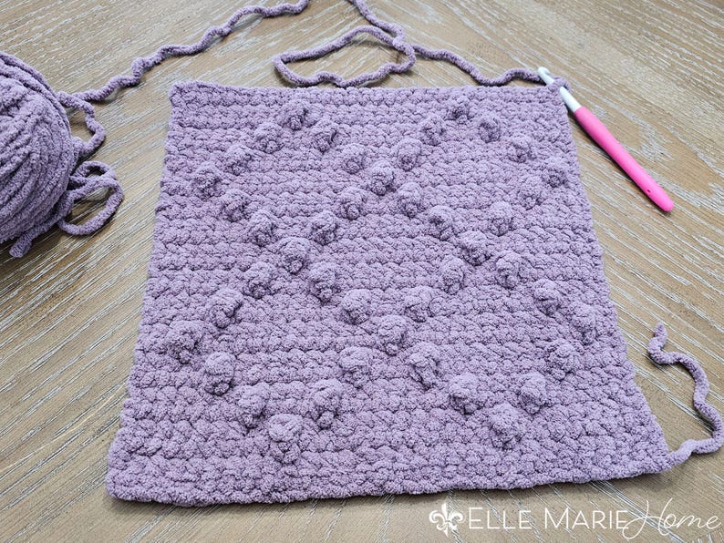 Modern Diamonds Crochet Blanket Pattern - Etsy