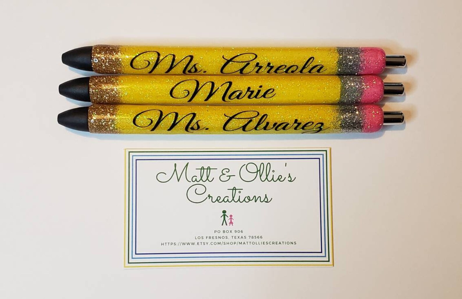 Custom Inkjoy Gel Glitter Pencil Pens, Personalized Inkjoy Gel Glitter ...