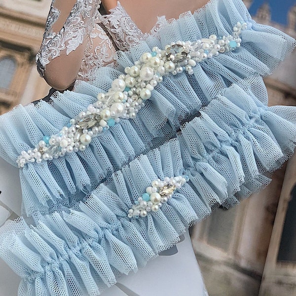 Tulle Garter - Etsy