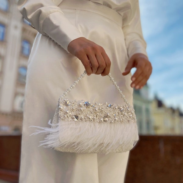 Feather Purse - Etsy