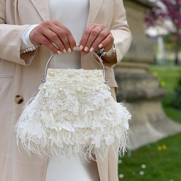 Ivory Handbag - Etsy