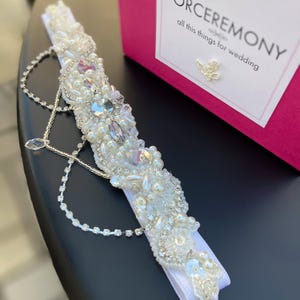 Elegant Wedding Garter Set With Crystals and Rhinestones, Sparkling ...
