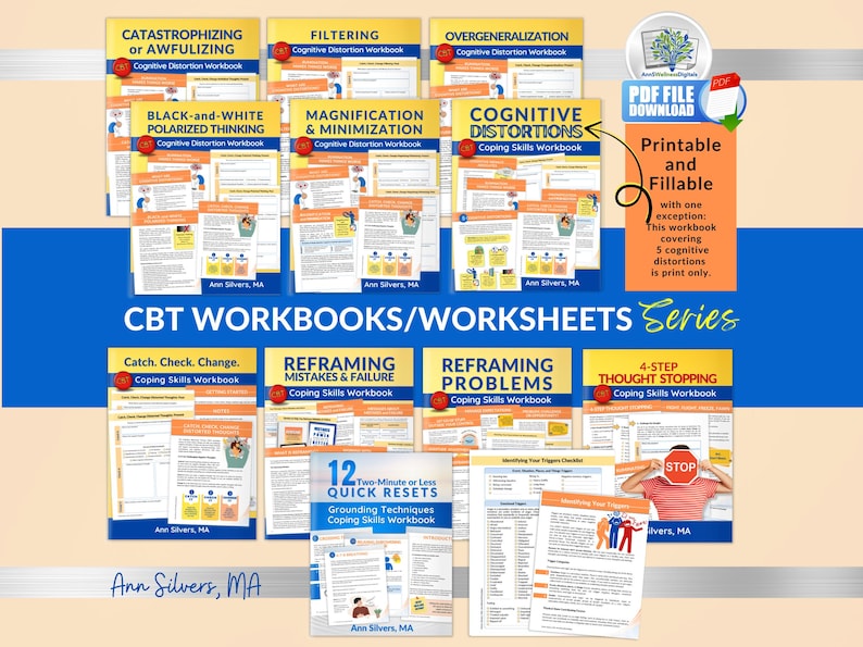 Identifying Trauma, Anger, and Stress Emotional Triggers Checklist and ...