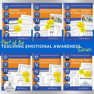 Emotion Word Search Worksheets, Positive and Negative Feelings Chart ...