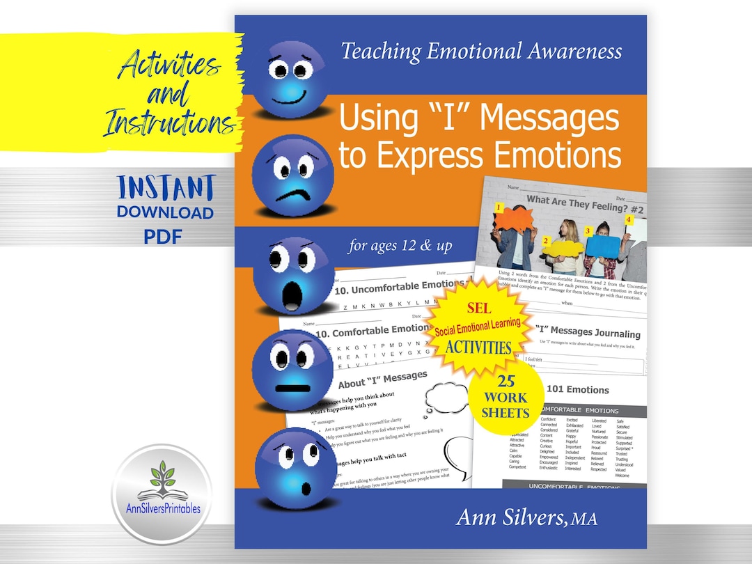 I-messages SEL Activities Worksheets and Teachers Manual for Teens ...