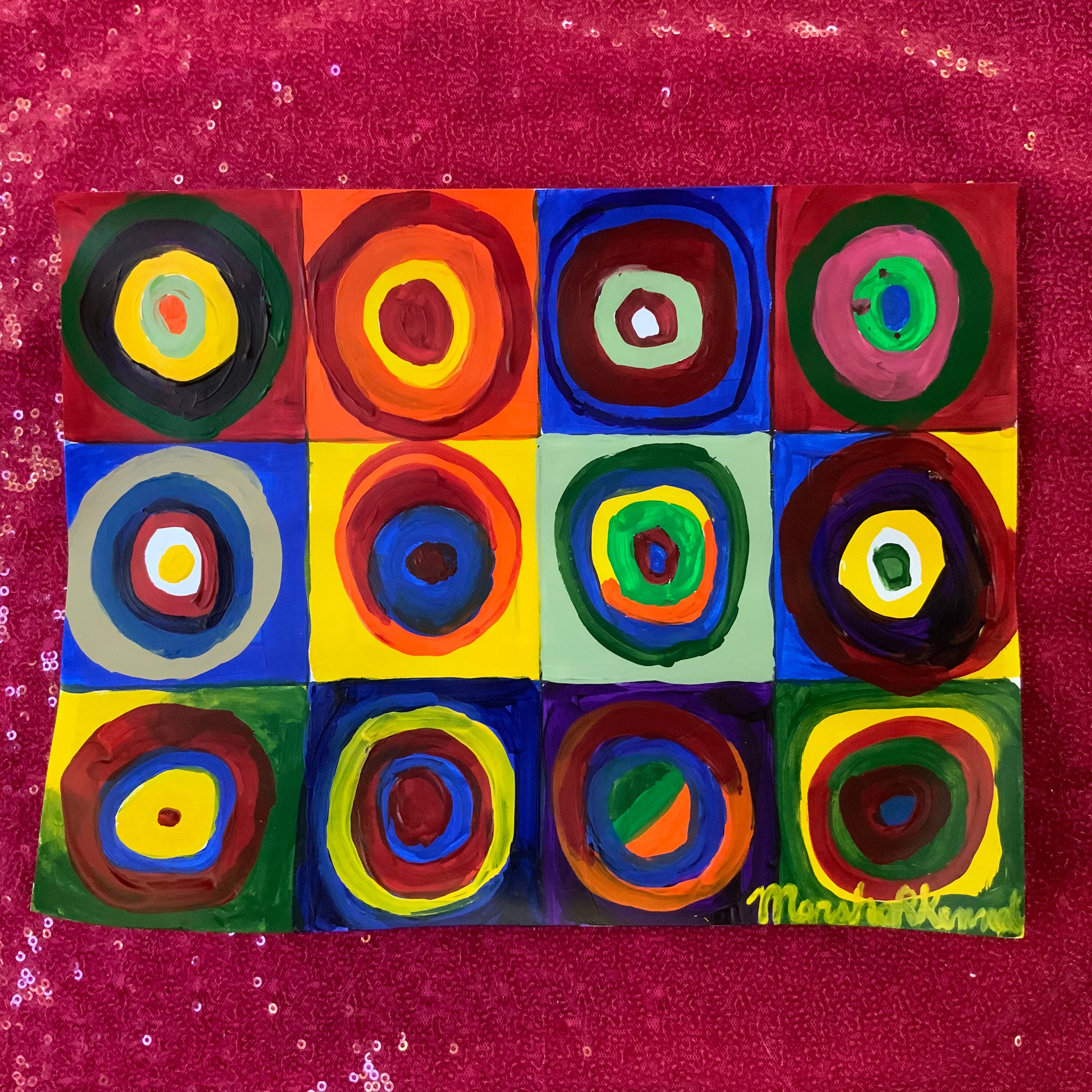 Wassily Kandinsky Circle Paintings