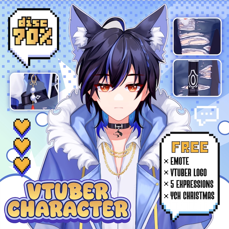 Christmas Vtuber Model Art - Etsy