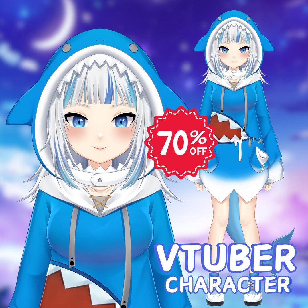 Custom Live2d Vtuber Commission Vtuber Assets Live2d Model Commission ...