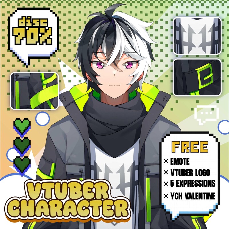 Free Vtuber Male Models - Etsy