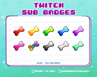 Slime Rancher Twitch Sub/bit Badges set of 20 - Etsy