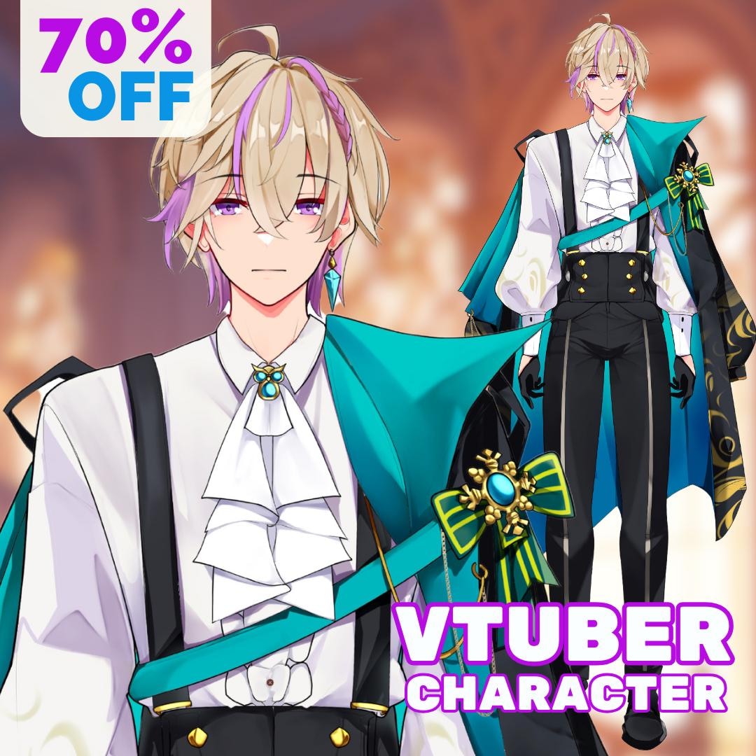 Custom Anime Vtuber Model: Live2d Avatar Design & Rigging - Etsy