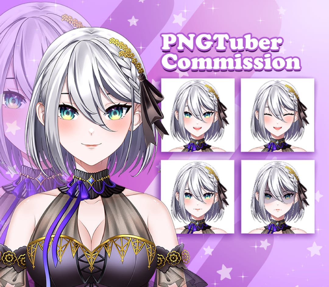 Custom Pngtuber for Streaming | Pngtuber Commission | Pngtuber Avatar ...