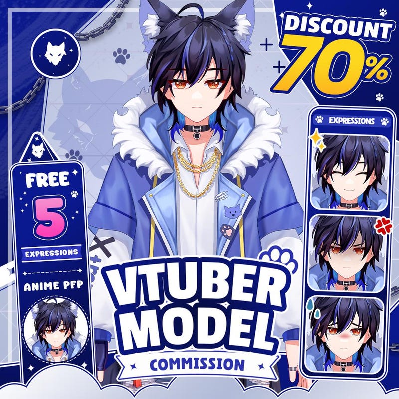 Twitch Avatar Anime - Etsy