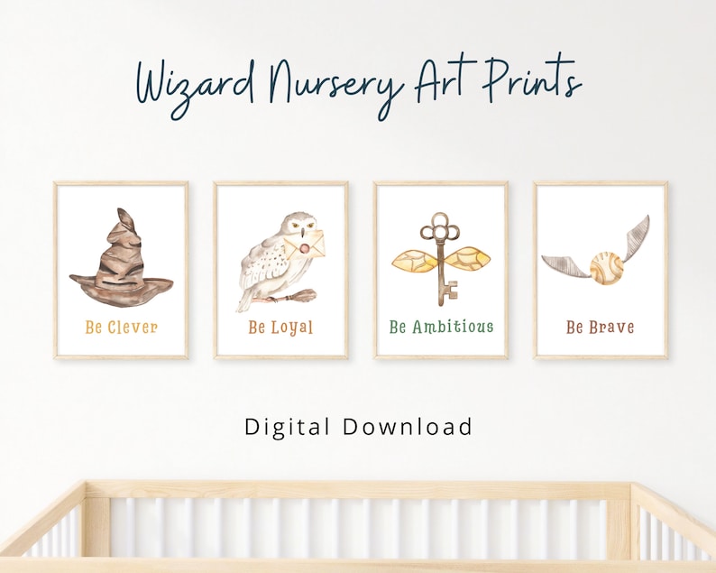 Wizard Party Banner Printable for Birthday, Baby Shower or Theme ...