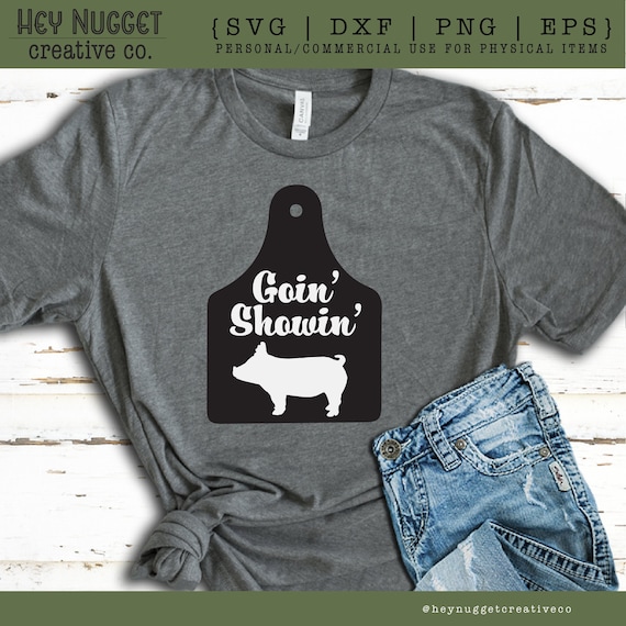 Goin' Showin' SVG Stock Show SVG Stock Show Pig | Etsy