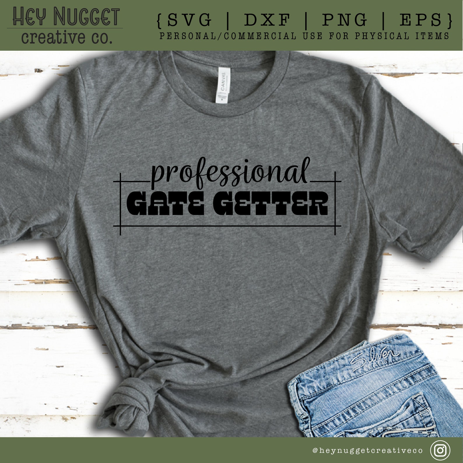 Professional Gate Getter SVG - Rancher SVG - Ranch Shirt - Gate Getter ...