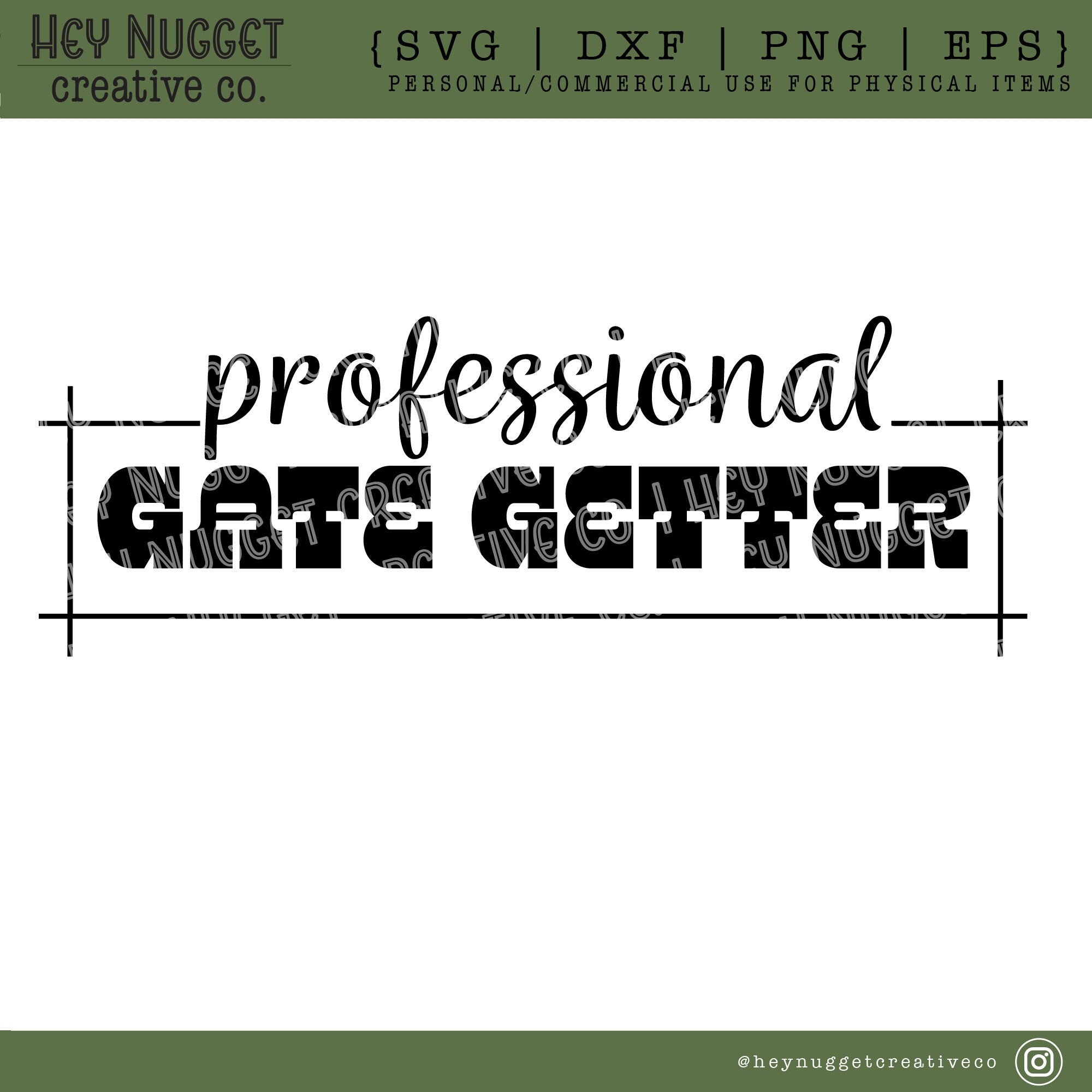 Professional Gate Getter SVG - Rancher SVG - Ranch Shirt - Gate Getter ...