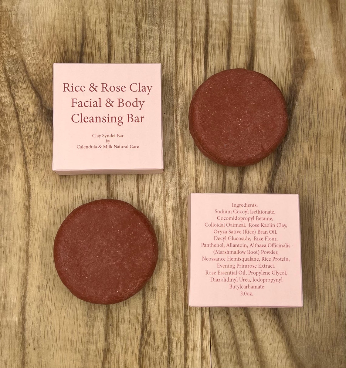 Clay Facial Bar, Clay Body Bar, Syndet Bar, Eco-friendly Cleansing Bars ...