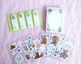 Cute Kawaii Bear Stationary Grab Bag - Etsy
