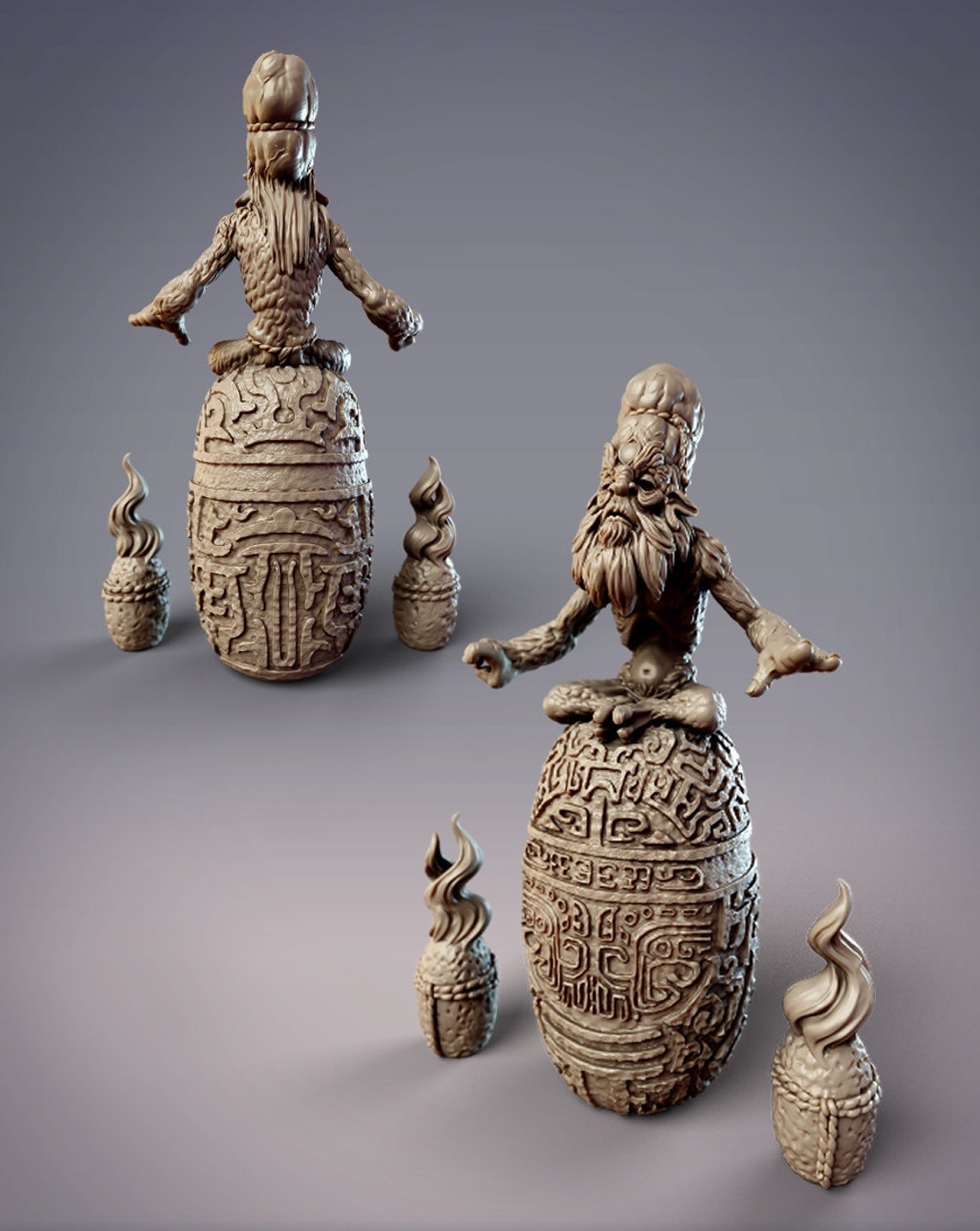 Blind Zhenren Xueren Hermit 32mm and 54mm Scale - Etsy