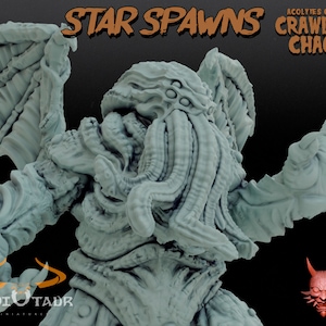 Star Spawns - 32mm Scale Miniature - Acolytes of the Crawling Chaos ...