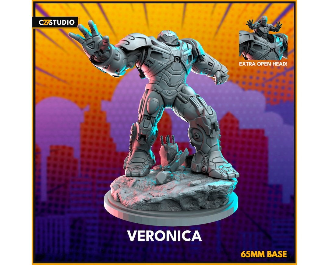 Veronica 40mm Scale C27 Miniatures - Etsy