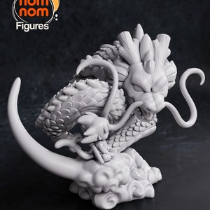 CHIBI Wish Dragon - Nomnom Figures - Etsy