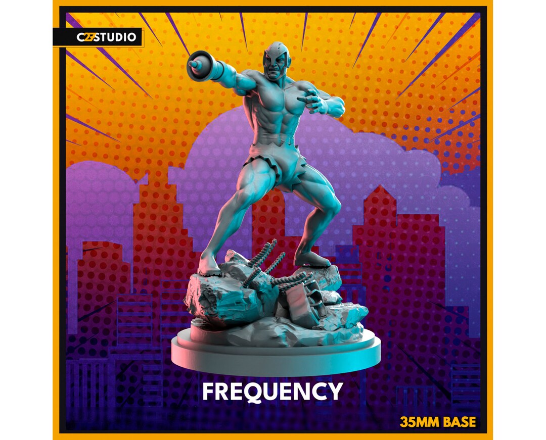 Frequency - 40mm Scale - C27 Miniatures - Etsy