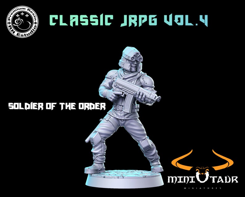 Classic JRPG Vol. 4 32mm Scale Fantasy Miniature RN - Etsy