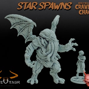 Star Spawns - 32mm Scale Miniature - Acolytes of the Crawling Chaos ...