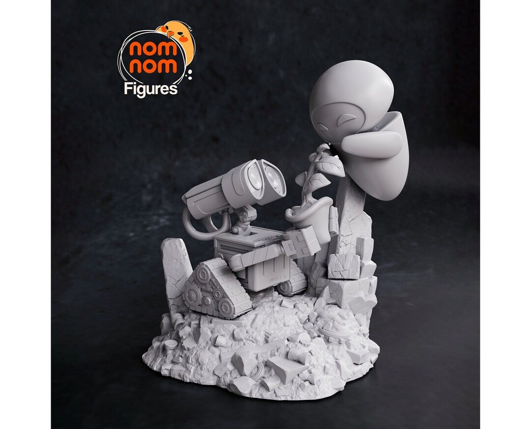 CHIBI Binary Love - Nomnom Figures - Etsy