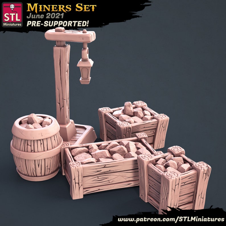 Miners Set 32mm - Etsy