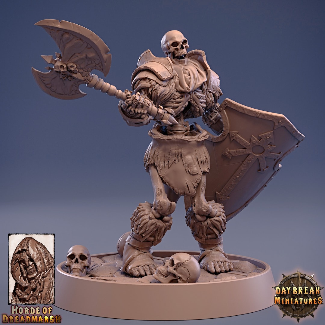 Skeleton Lieutenant of the Pale Guard - the Unliving Horde of ...