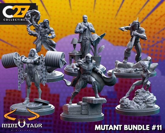 Mutant Bundle 11 40mm Scale C27 Miniatures - Etsy