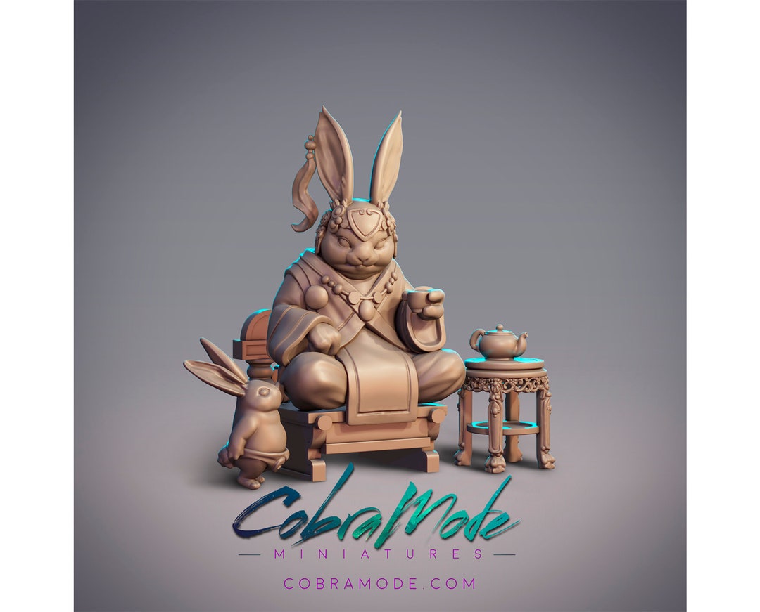 Rabbitfolk Child - Dawn Clouds, Guanghan Princess - 32mm/54mm Scale ...