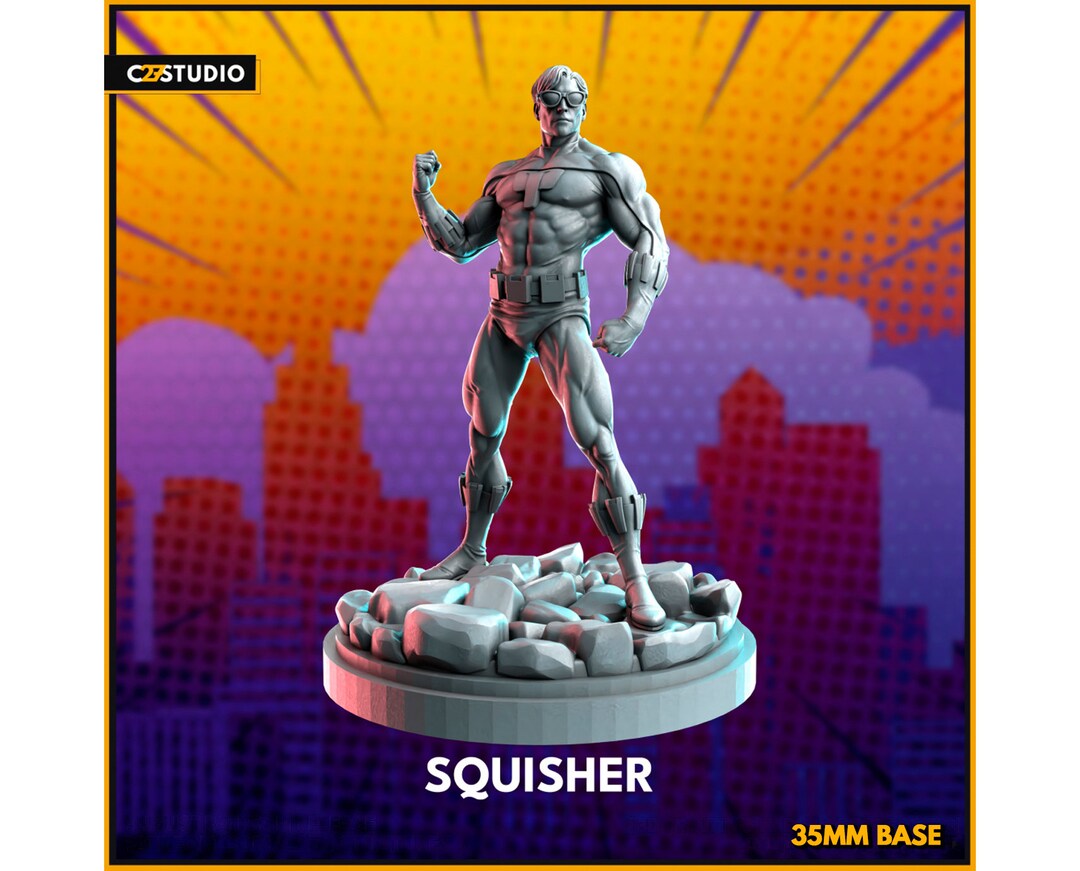 Squisher - 40mm Scale - C27 Miniatures - Etsy