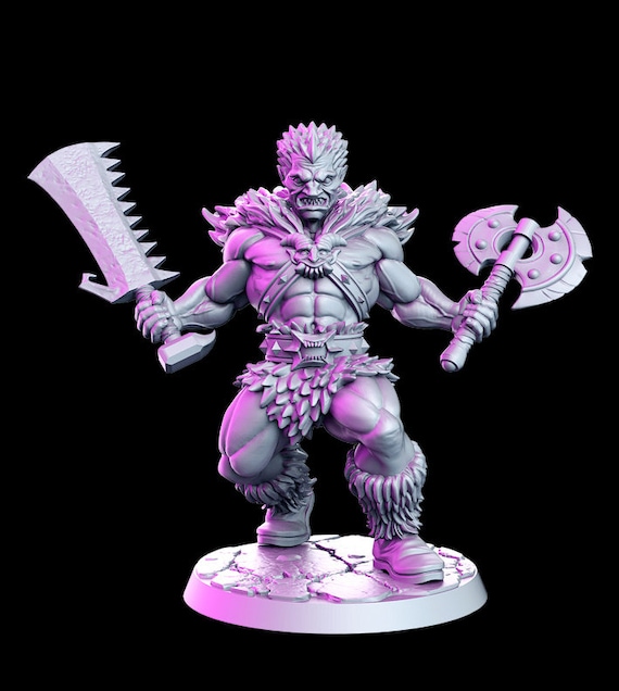 Ikari 32mm Scale Fantasy Miniature RN Estudio - Etsy
