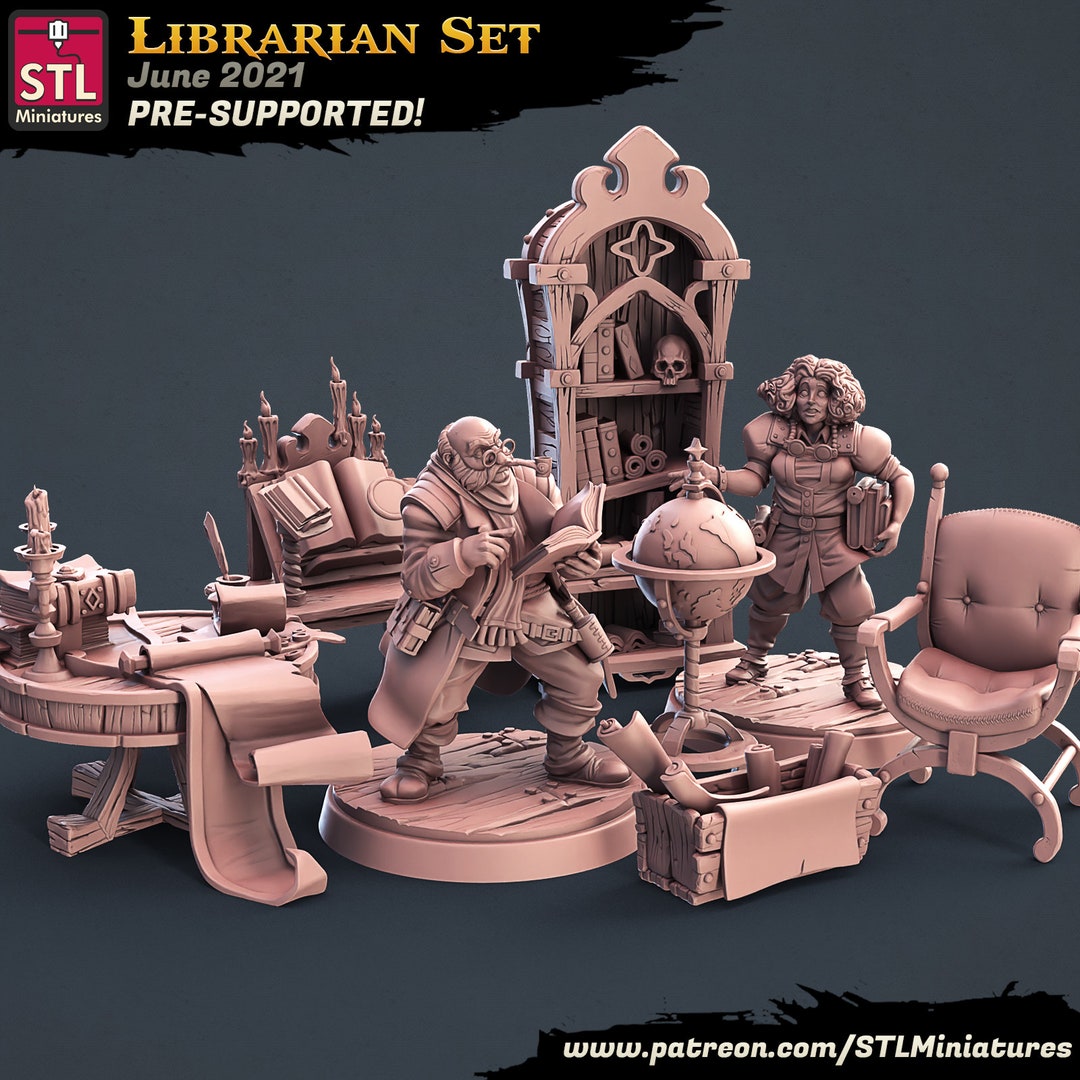 Librarians Set 32mm - Etsy